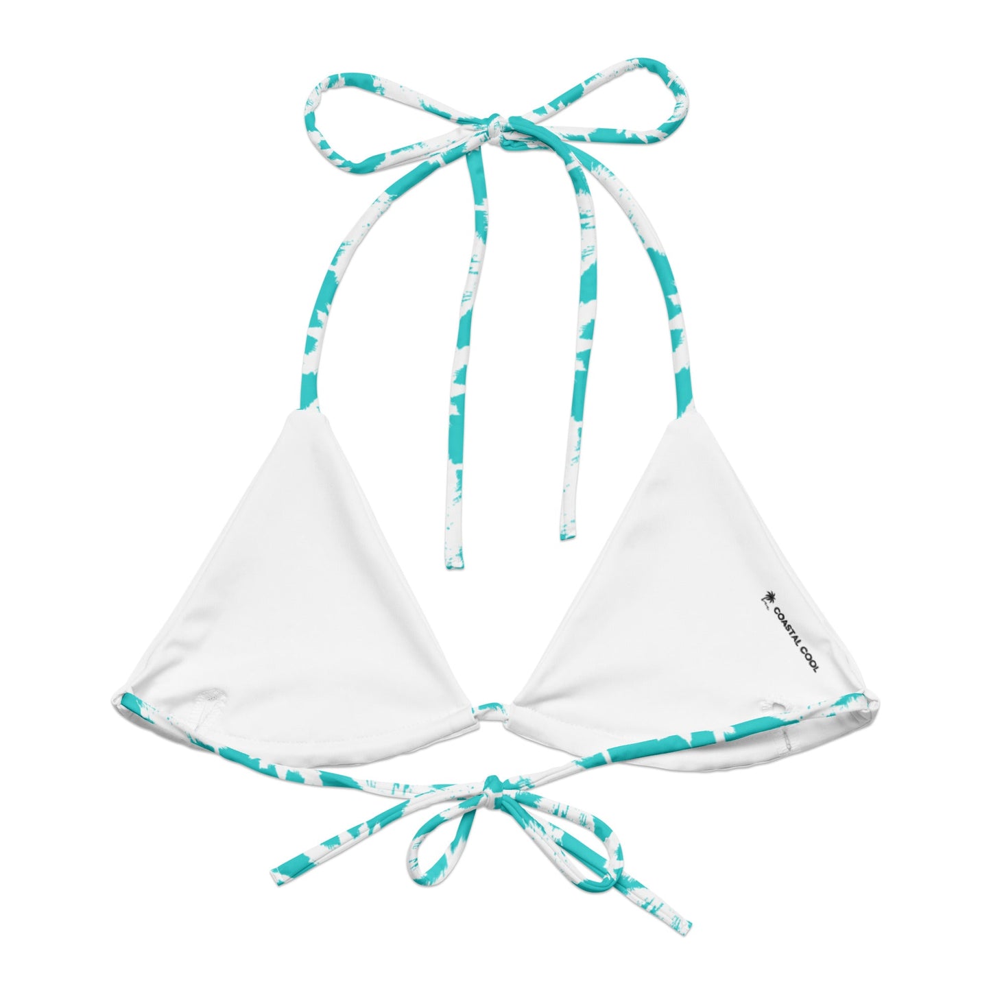 The Groove String Bikini Top – Coastal Cool